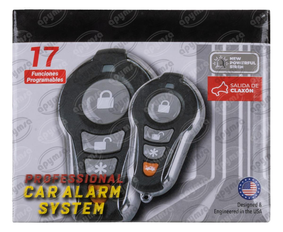 ALARMA AUTOMOTRIZ 12V CONTROL REMOTO 3 CANALES EXTREME A 3 40M