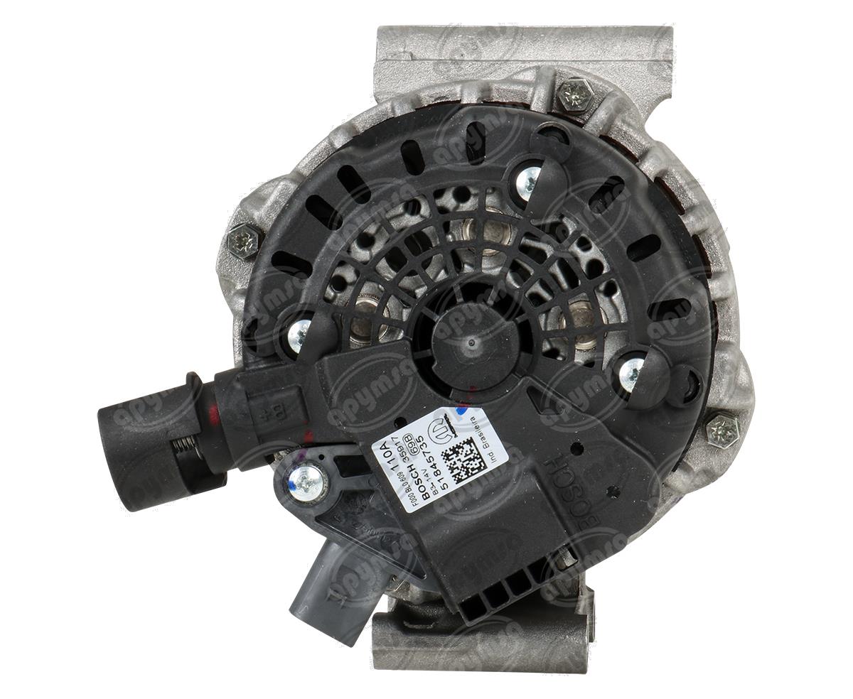 ALTERNADOR AUTOMOTRIZ BOSCH IR/IF 12V 110A FIAT, RAM 700 DODGE ...