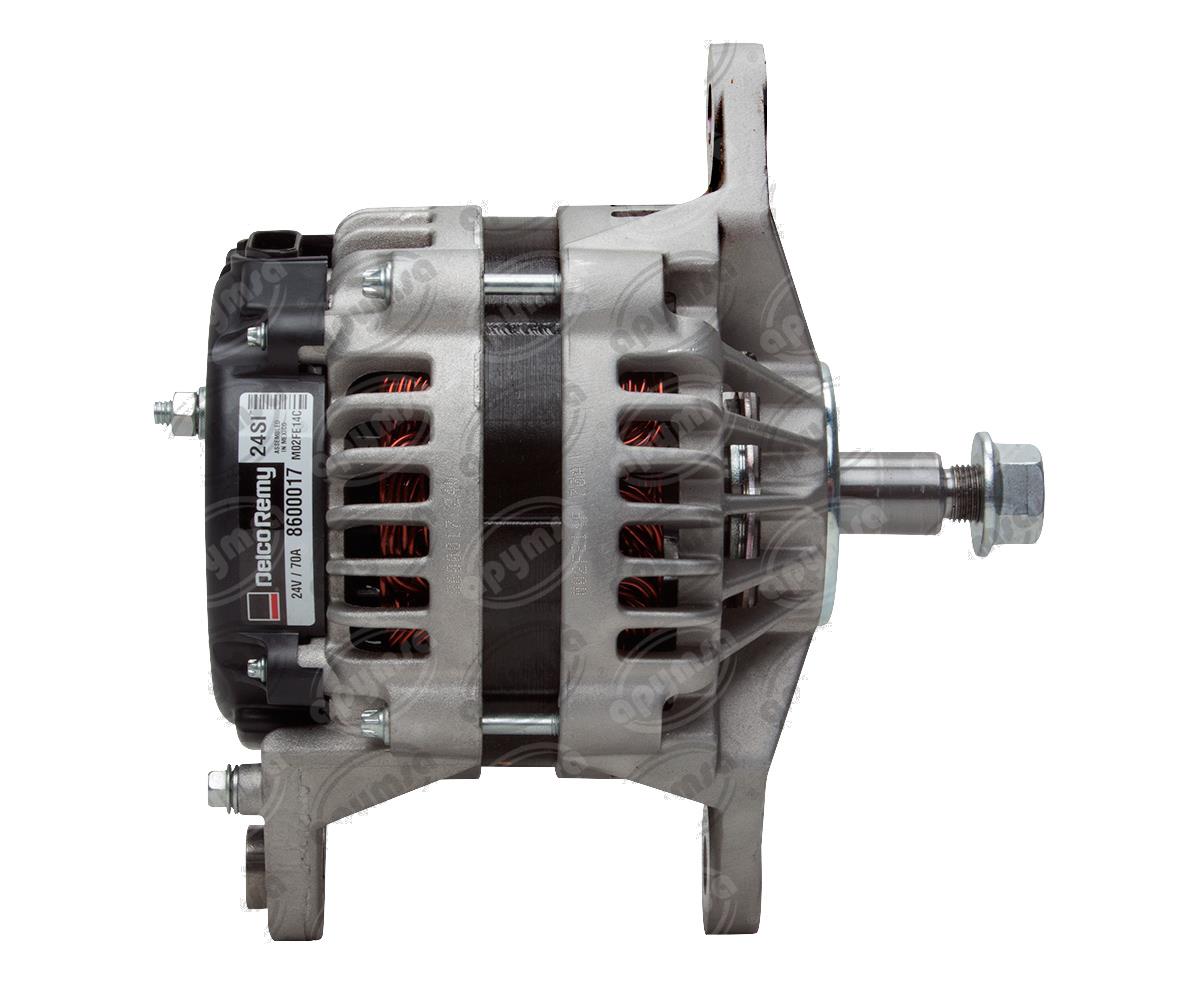 ALTERNADOR AUTOMOTRIZ DELCO 24SI SAEJ 180 24V 70A REMY 8700019