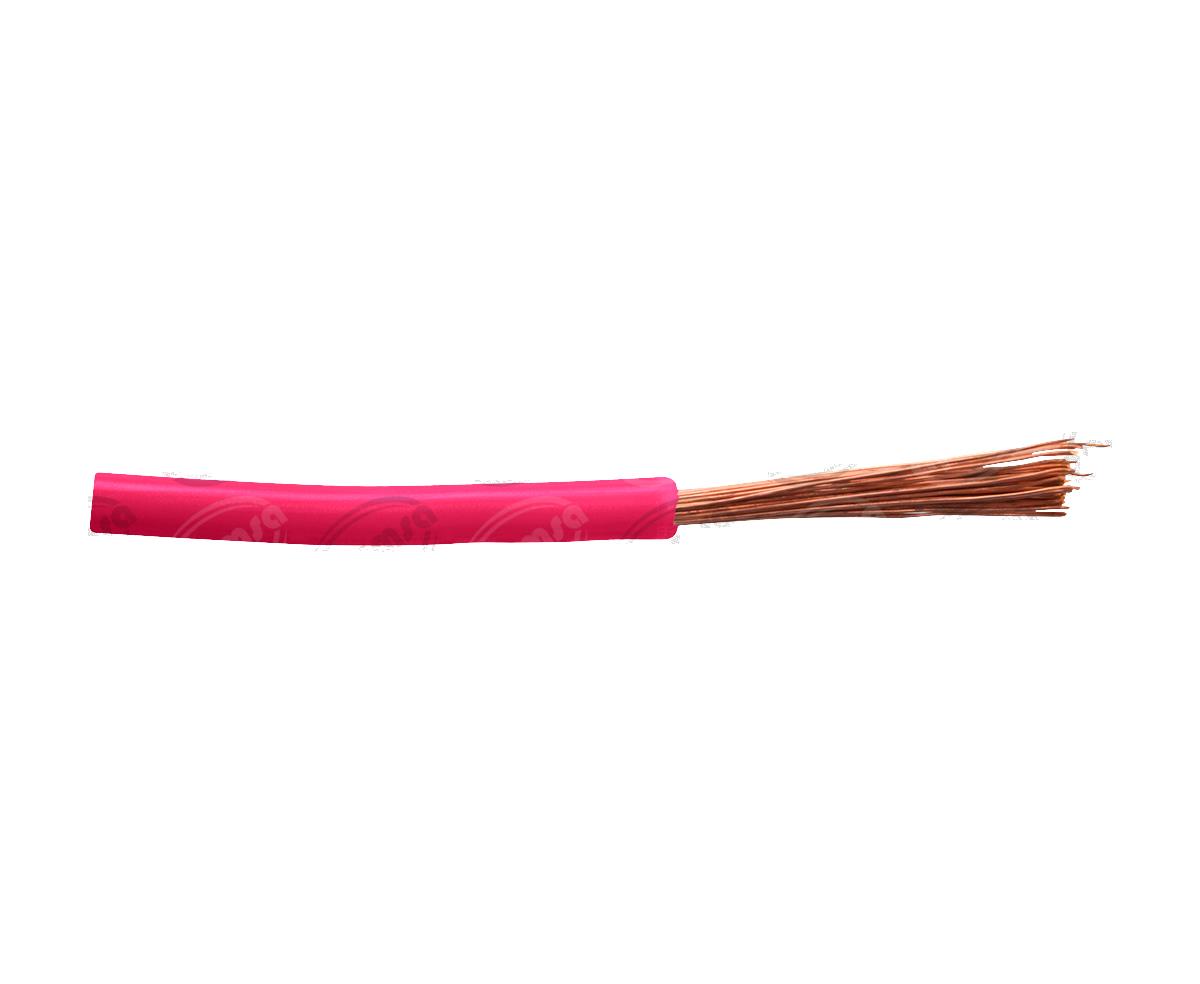 CABLE INSTALACION ROSA # 10 30M PLASTICO ROLLO ACOSA 10 30