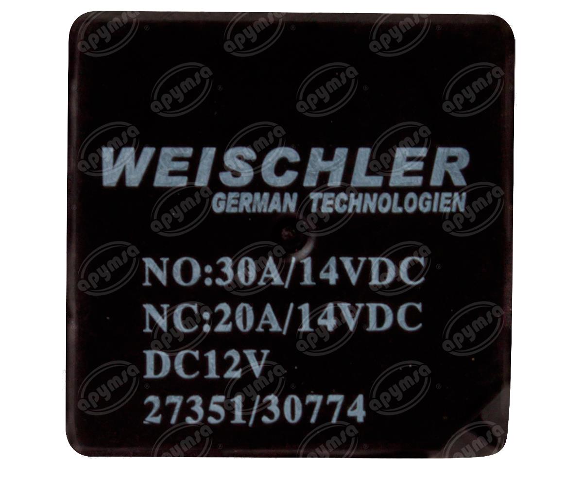 RELEVADOR UNIVERSAL 12V 20A 30A 5TERMINALES TERMINALES DELGADAS BUICK ...