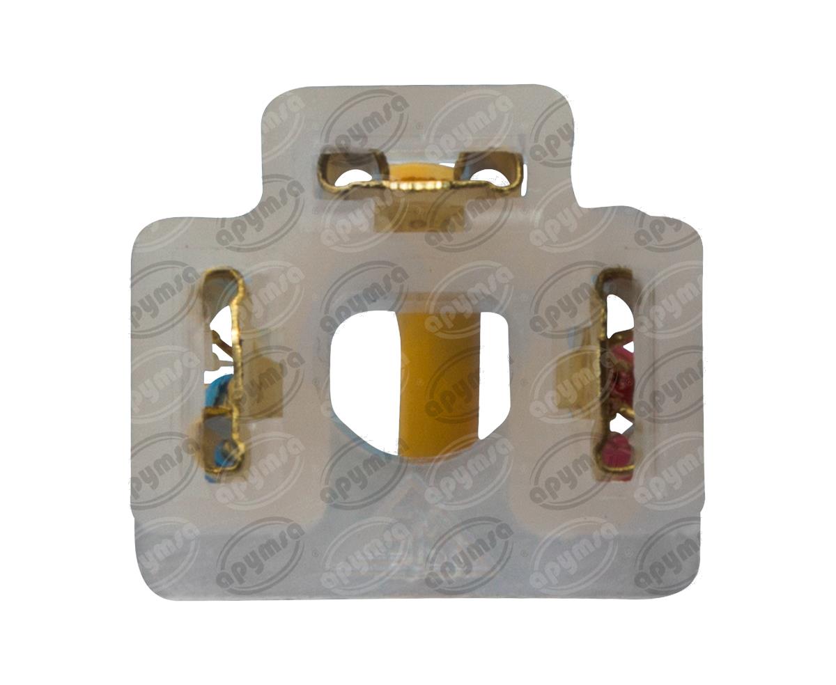 CONECTOR TIPO SOQUET H4 / 9003 3TERMINALES FOCO H4 REFORZADO CALIBRE ...