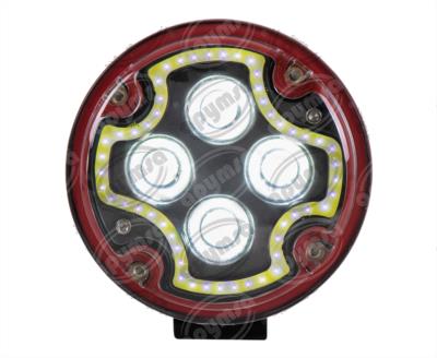 FARO AUXILIAR 9 30V 12W 1PZ 4 LEDS LUZ DE DIA BLANCA QBH STAR WORK LIGHT 4SMD