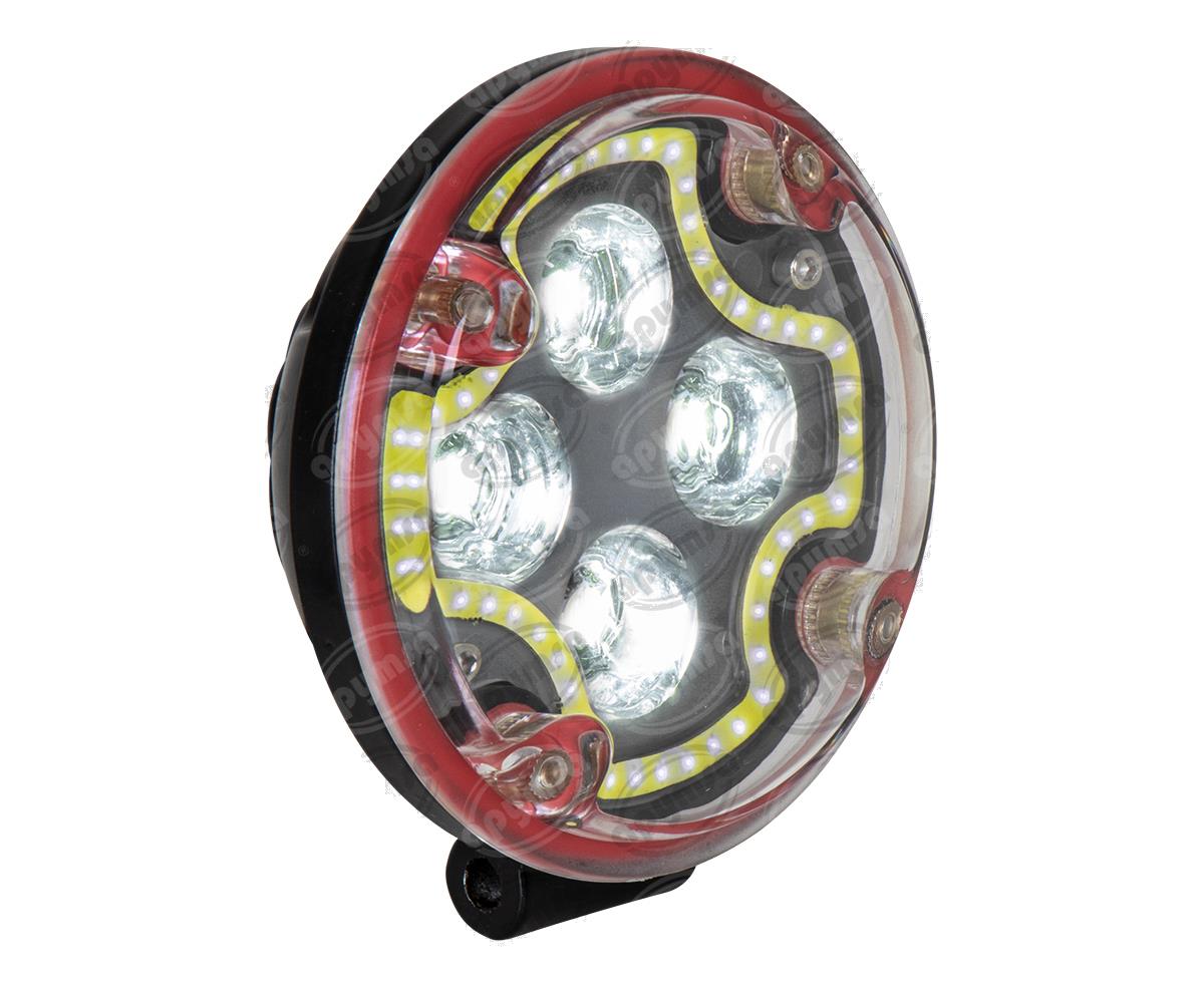 FARO AUXILIAR 9 30V 12W 1PZ 4 LEDS LUZ DE DIA BLANCA QBH STAR WORK LIGHT 4SMD
