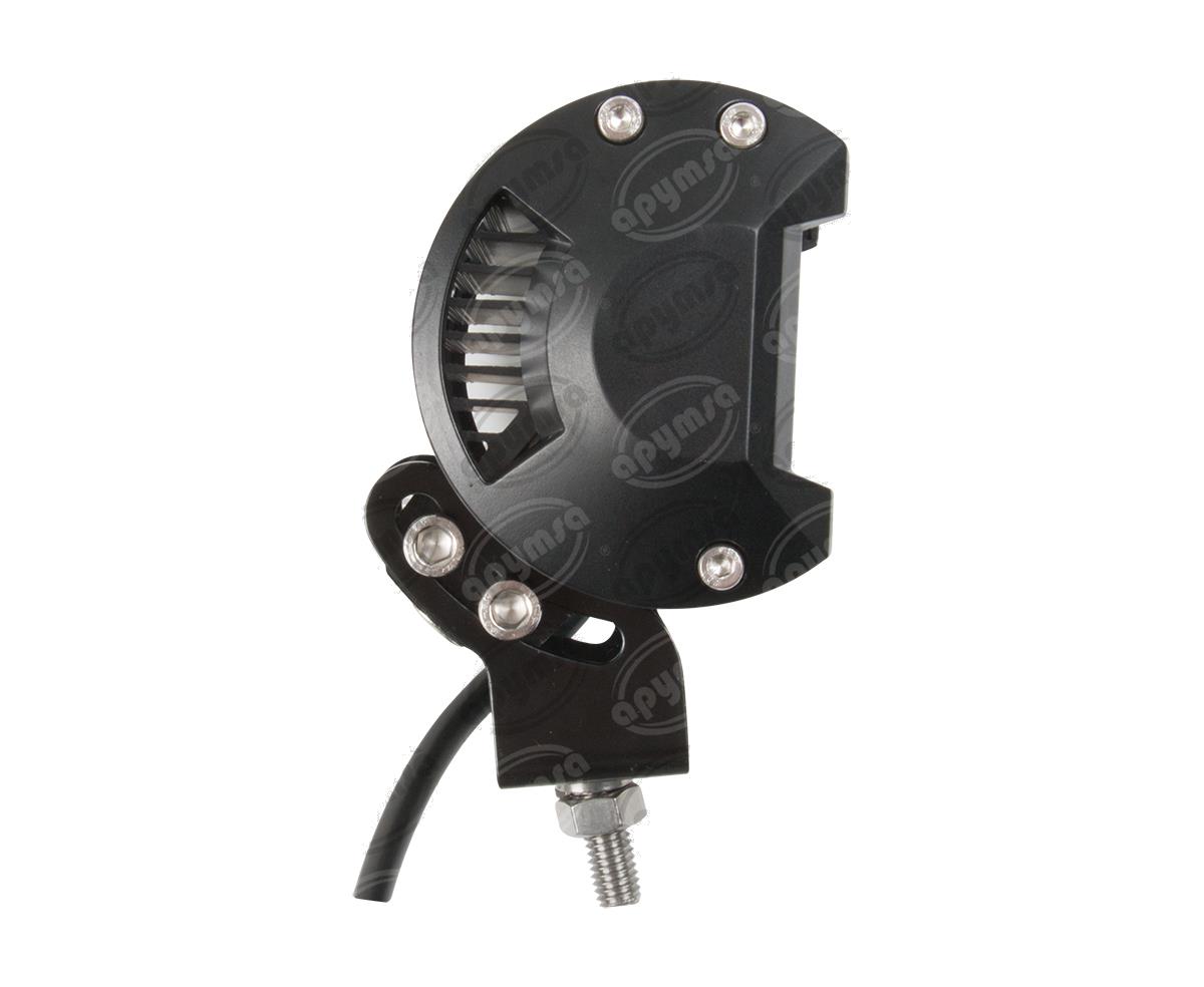 FARO AUXILIAR NEGRO 9V 32V 18W 1PZ 6 LEDS RECTANGULAR IMPORTADO PL1204