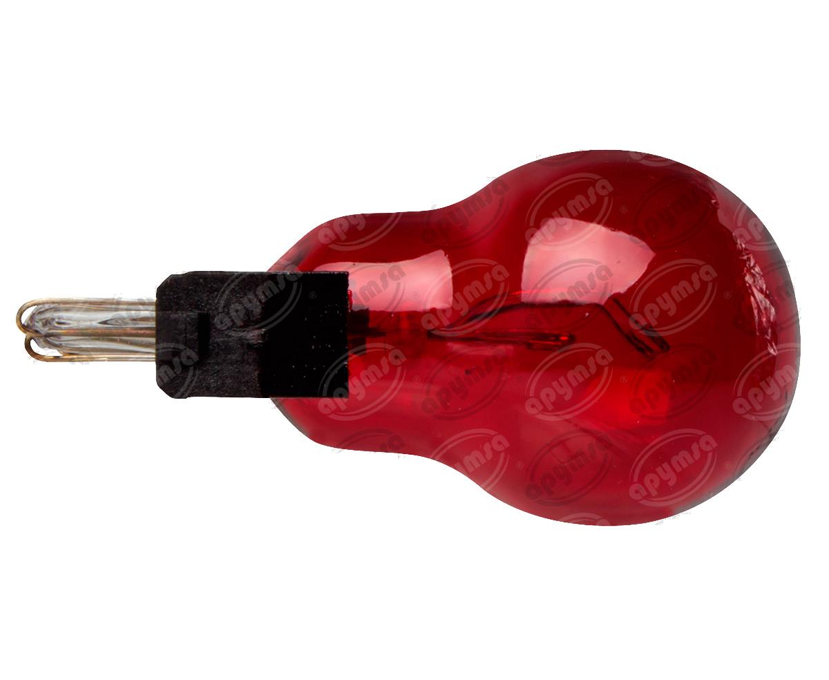 FOCO INCANDESCENTE 3157 ROJO 12V 2 POLOS 1PZ STAR 3157 R