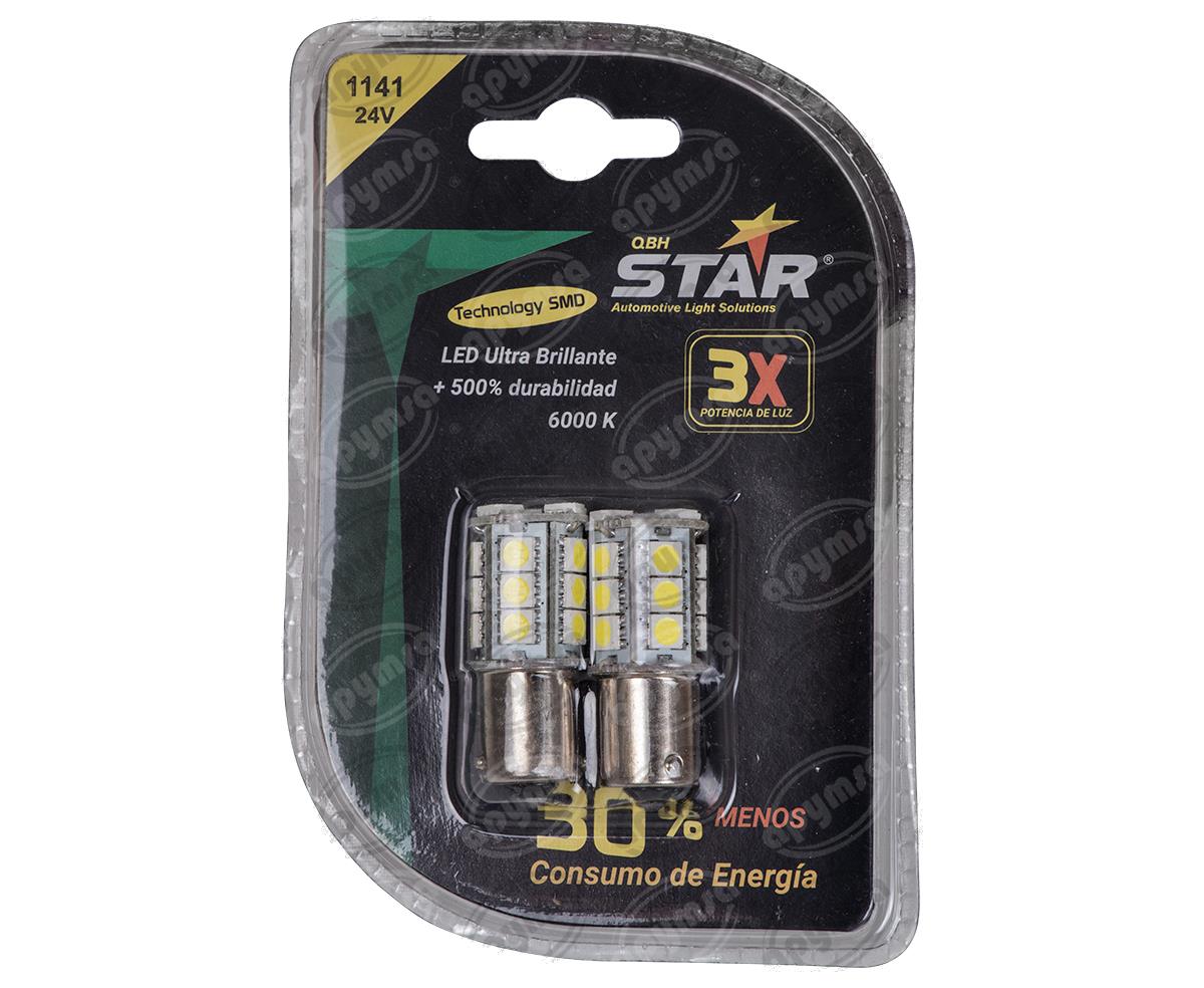 FOCO SMD BLANCO 1141 24V 18 SMD STAR 1141/1156 18SMD 24V