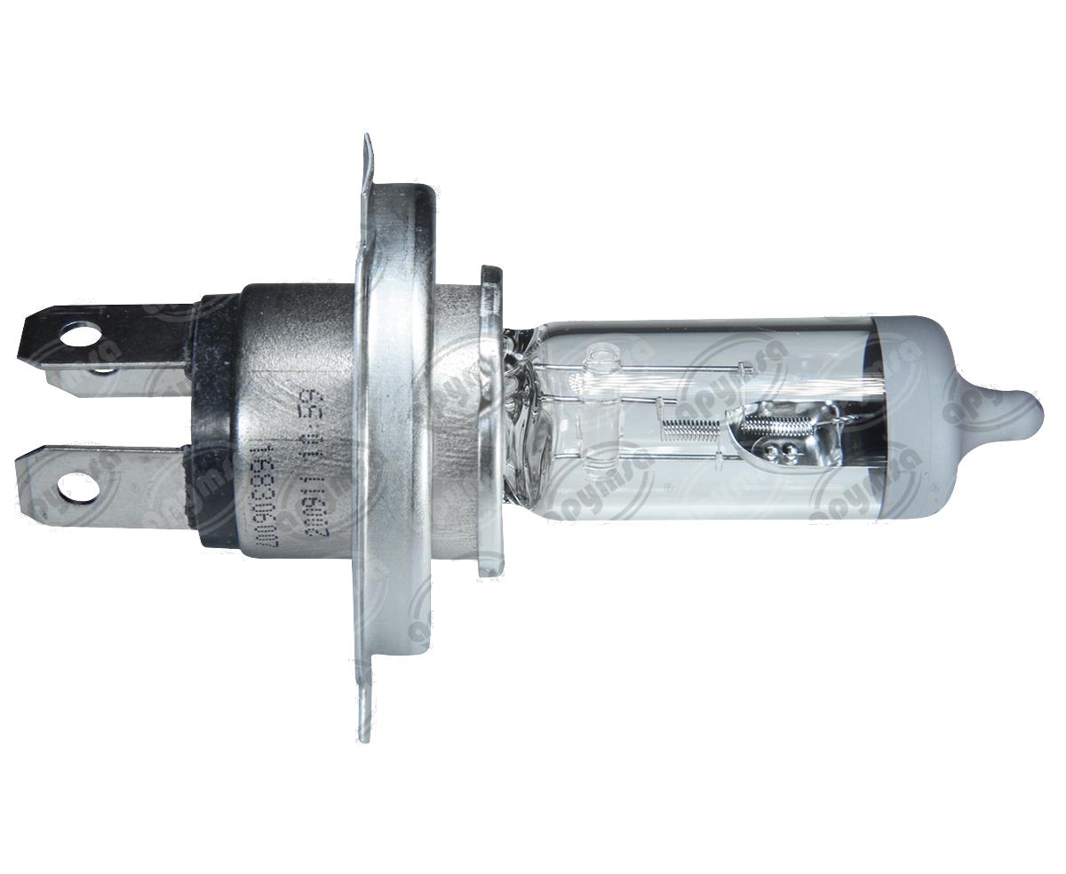 FOCO HALOGENO H4 / 9003 TRANSPARENTE 12V 60/55W 1PZ P43T FLOSSER H4