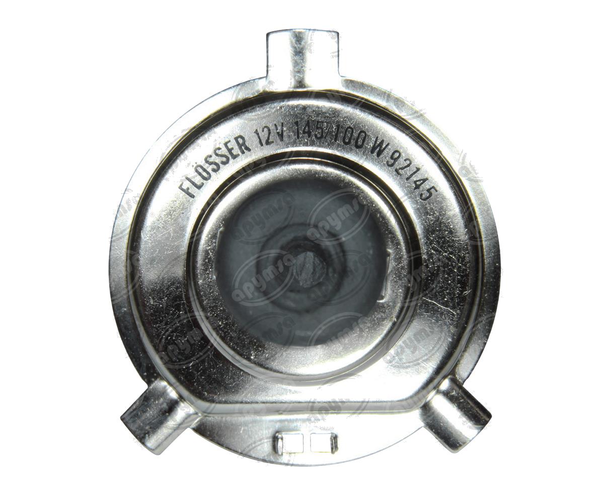 FOCO HALOGENO H4 / 9003 TRANSPARENTE 12V 145/100W 1PZ P43T FLOSSER H4