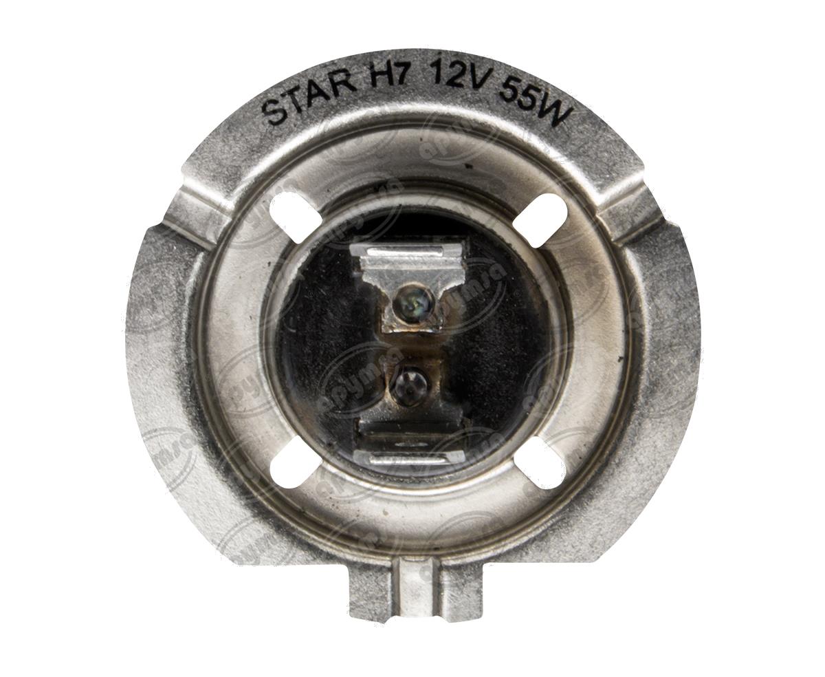 FOCO HALOGENO H7 AMARILLO 12V 55W 1PZ XENON STAR QBH STAR H7