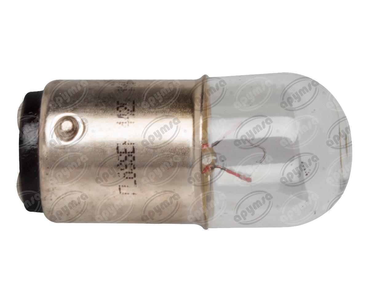 FOCO INCANDESCENTE 67 TRANSPARENTE 12V 2 POLOS 1PZ BOMBILLA MEDIANA ...