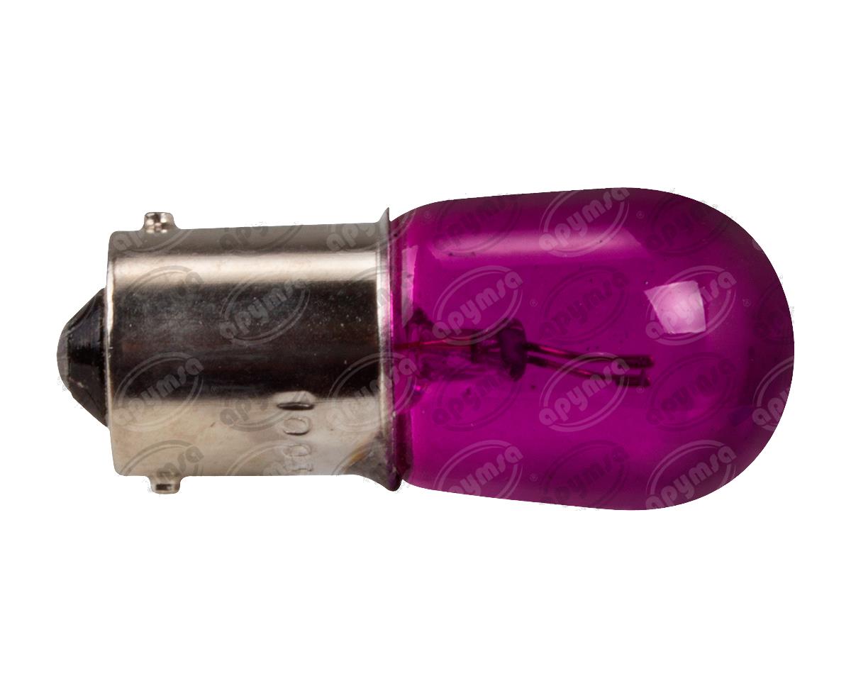 FOCO INCANDESCENTE 1003 MORADO 12V 15W 1 POLOS 1PZ QBH STAR 1003