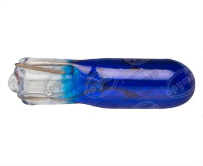 FOCO INCANDESCENTE 73 AZUL 12V 3W 1 POLOS 1PZ TIPO PELLIZCO MINI QBH ...