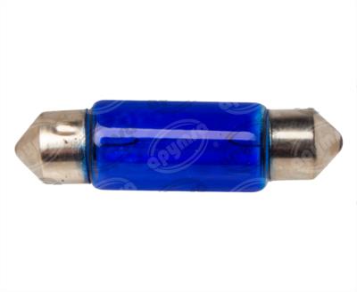 FOCO INCANDESCENTE FESTOON TIPO FUSIBLES AZUL 12V 5W 1PZ CHICO STAR QBH ...