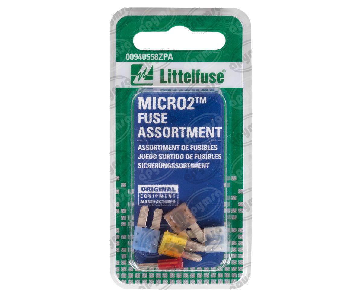 FUSIBLE MODERNO MULTICOLOR MICRO2 5 PIEZAS VARIOS AMPS LITTELFUSE ...
