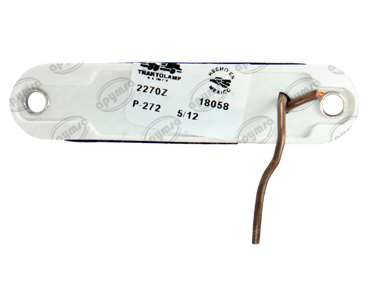 LUZ POSICION MICA AZUL 12V MINI TIPO PIRAMIDE PLASTICOS RECORD 1061