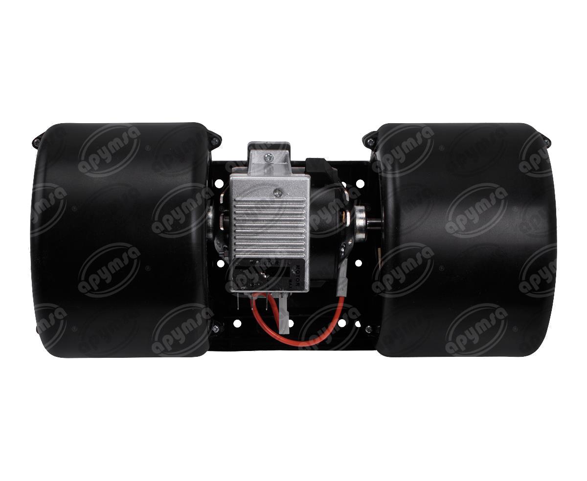 MOTOR CALEFACCION 12V CIROCO DOBLE COMPLETO AUTOBUS A/A QBH CARFAN 3520 ...