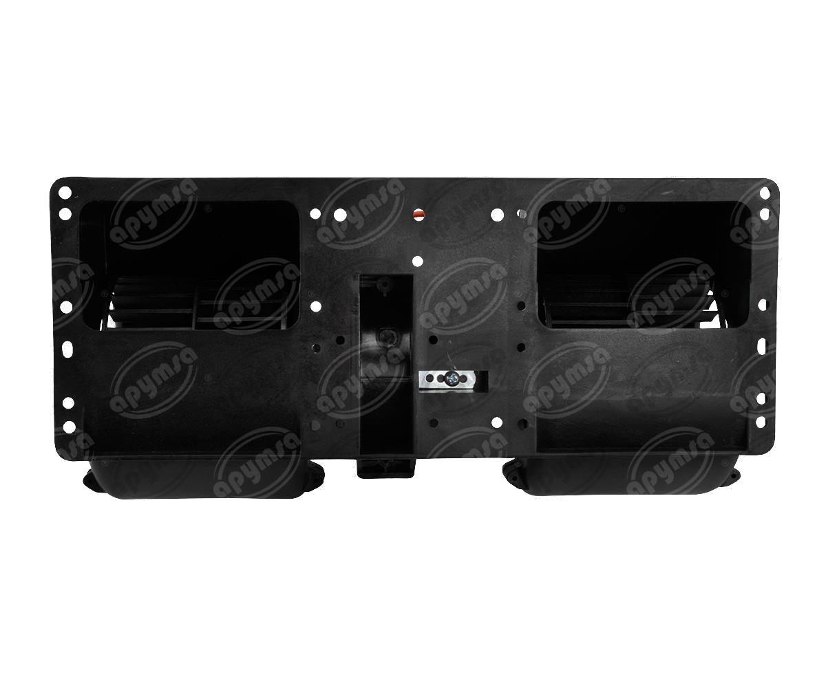 MOTOR CALEFACCION 12V CIROCO DOBLE COMPLETO AUTOBUS A/A QBH CARFAN 3520 ...