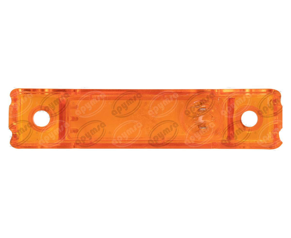 LUZ POSICION MICA AMBAR 12V 3" 2 LEDS GROTE 47173
