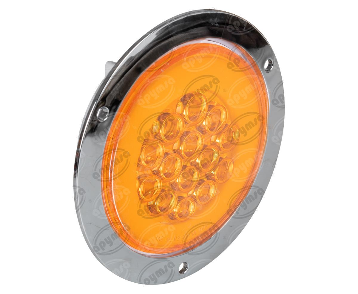 PLAFON LEDS AMBAR TRASERO 12 24V 4 PLAFON LEDS AMBAR TRASERO 12 24V 4