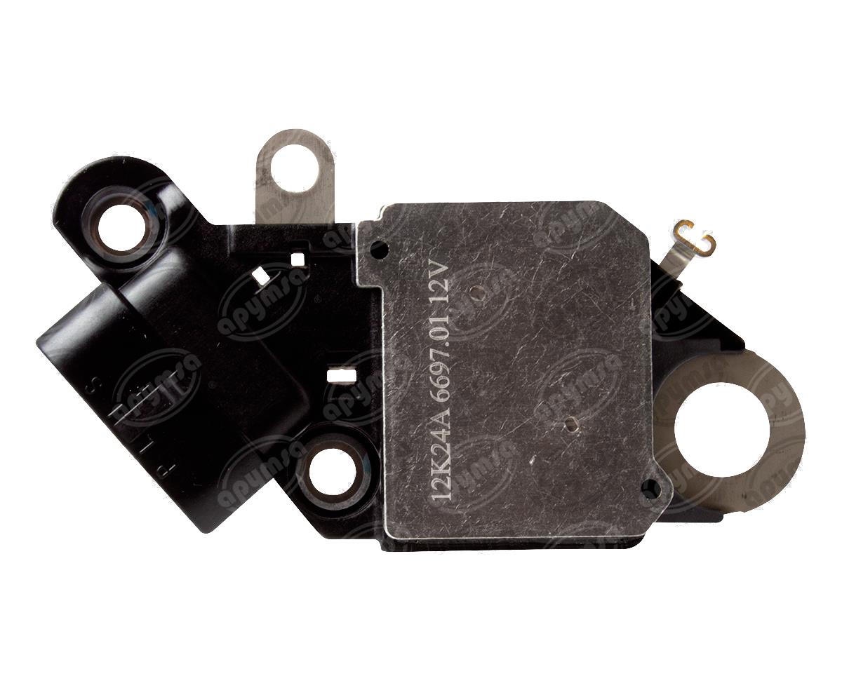 REGULADOR VOLTAJE ALTERNADOR DELCO 24SI 12V 145A REMY 61008307P