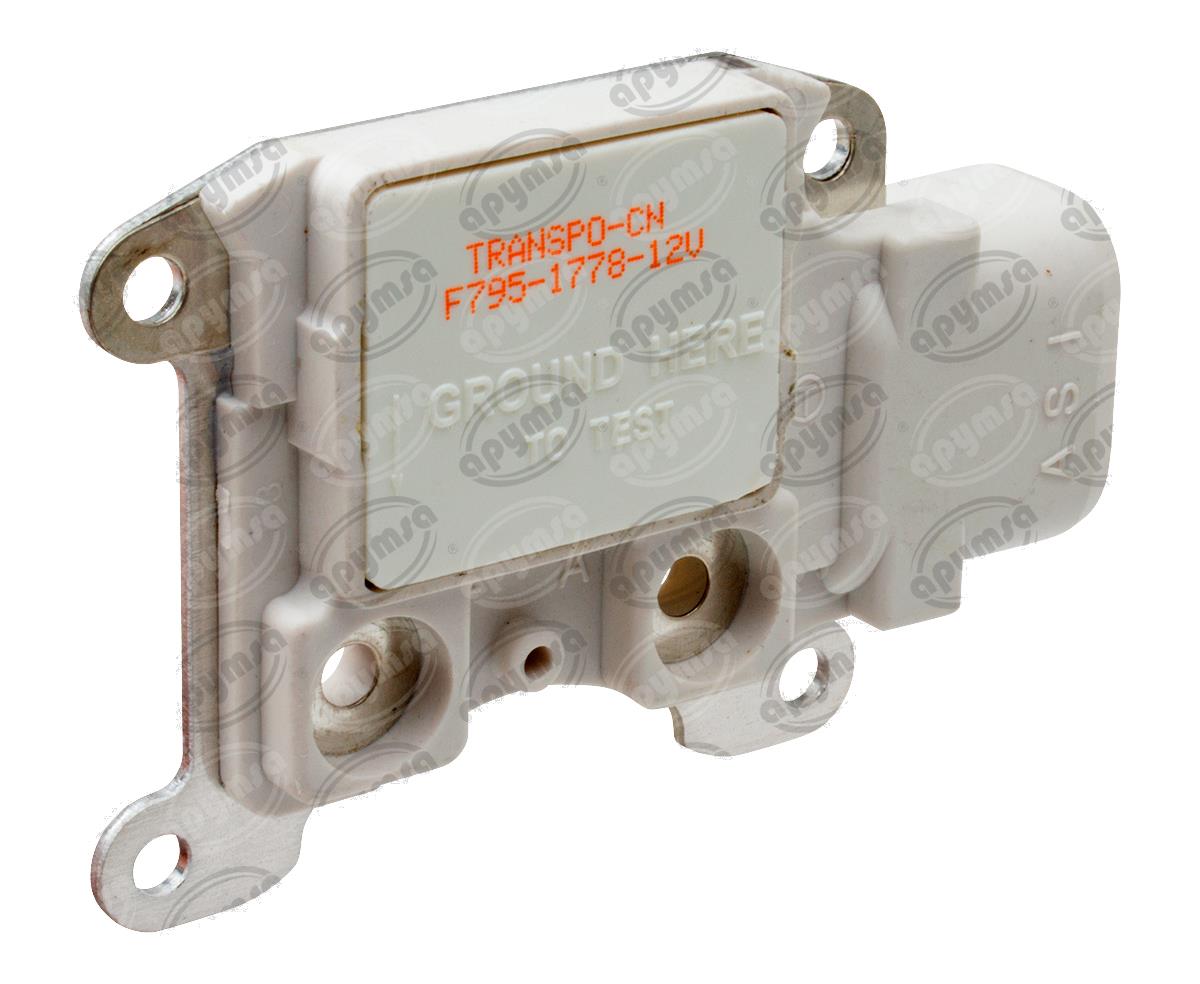 REGULADOR VOLTAJE ALTERNADOR FORD 3G 12V BLANCO TRANSPO F795