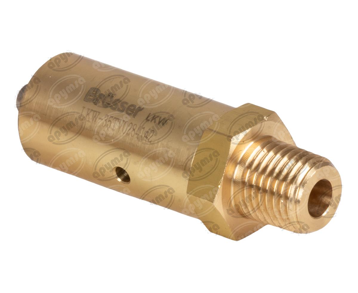 VALVULA DE SEGURIDAD 1/4 NPT BRËSSER LKW 35TV0284142