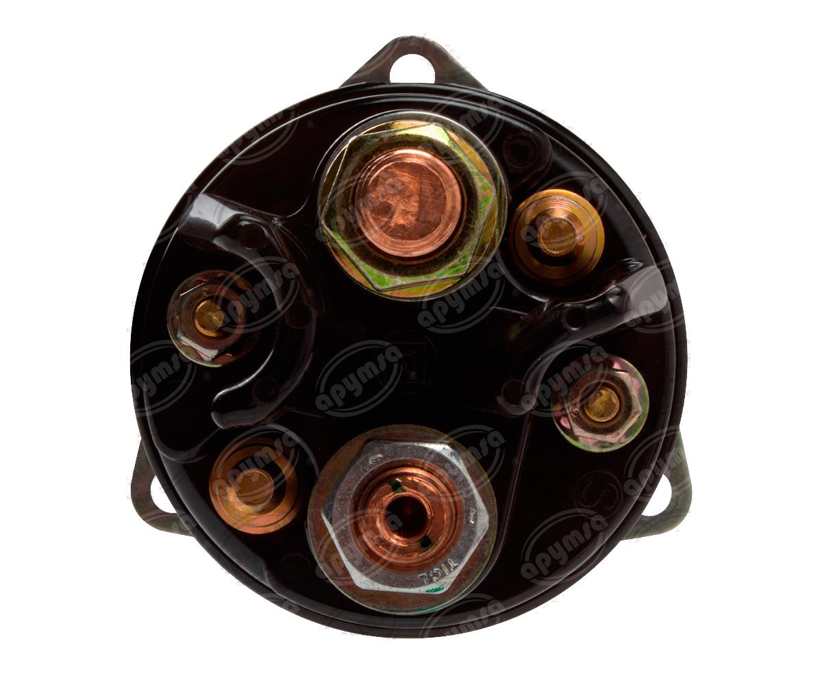 SOLENOIDE MARCHA DELCO 41MT, 42MT, DD 12V CON EMBOLO INTEGRADO REMY 1115712