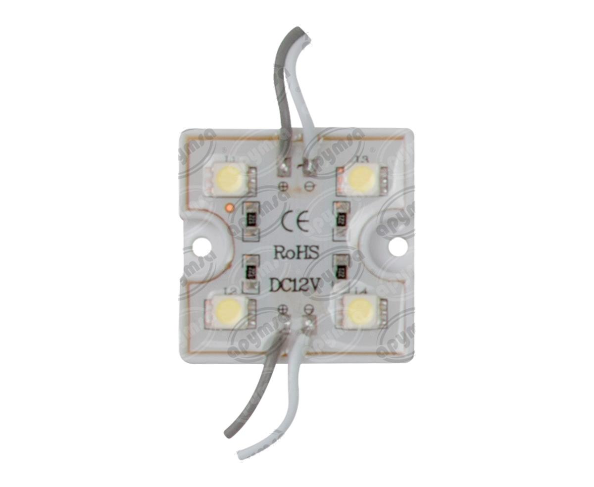 TABLILLA LUZ LED 12V BLANCO CUADRADO IMPORTADO 3807509