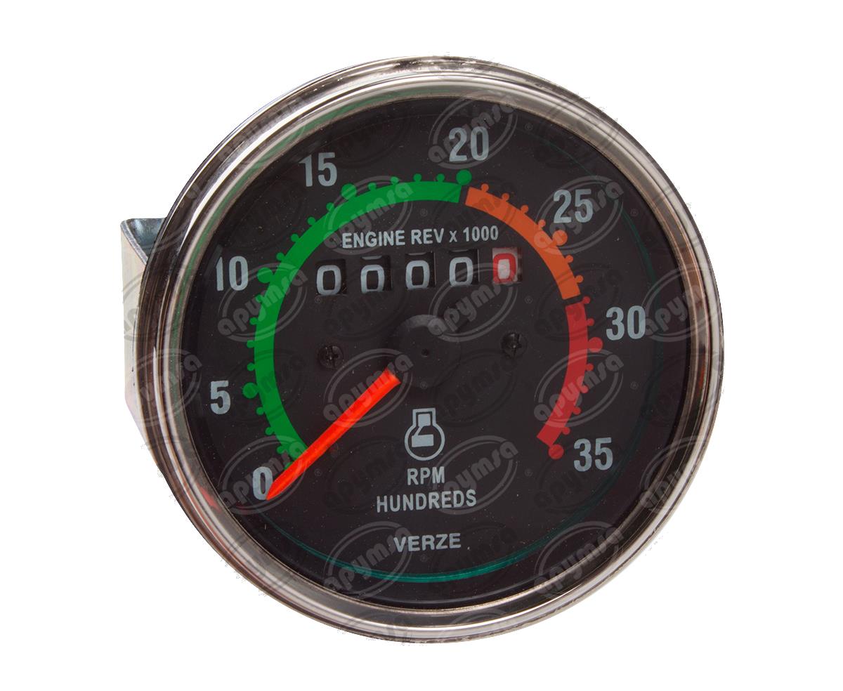 MARCADOR TACOMETRO CON HOROMETRO FISICO REFORZADO CONVERTIDO A 5/8 ...