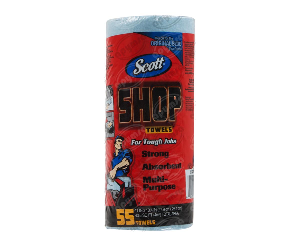 TOALLA DESECHABLE 55 TOALLAS DE 27.9 X 26.4 POR ROLLO AZUL EXTREME 35203