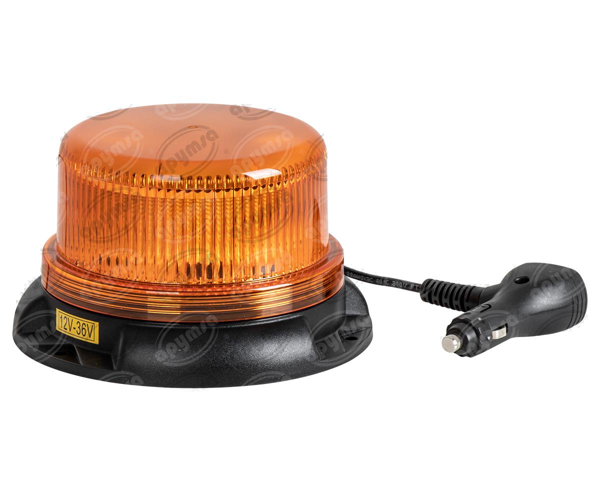 TORRETA TIPO MONTACARGAS AMBAR 12 36V IMAN QBH STAR CAX70M LED