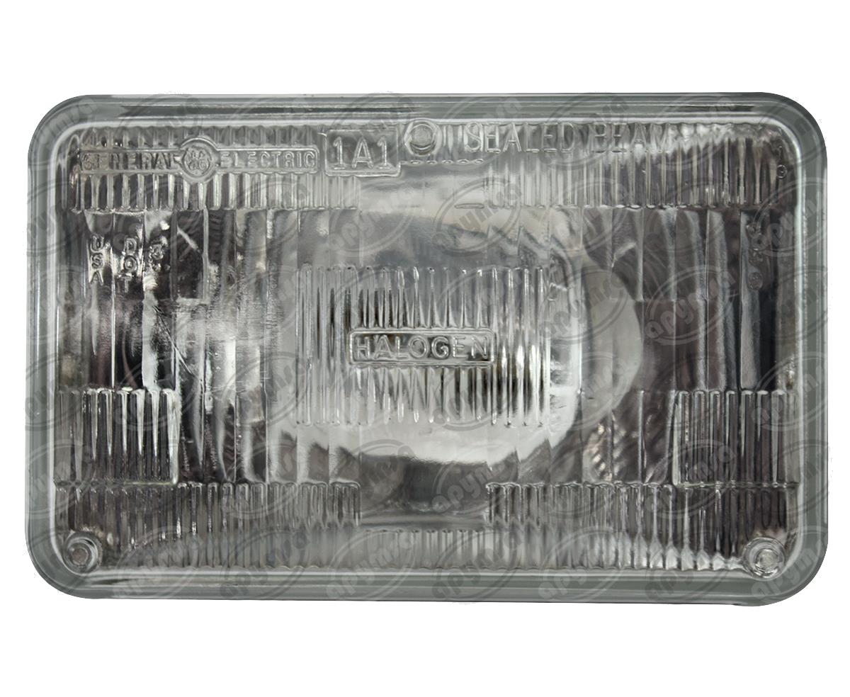 UNIDAD HALOGENO 12V SELLADA RECTANGULAR GE H 4651