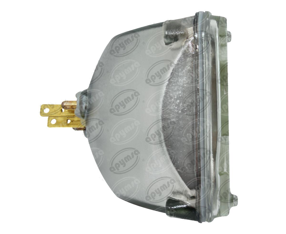 UNIDAD HALOGENO 12V SELLADA RECTANGULAR GE H 4651