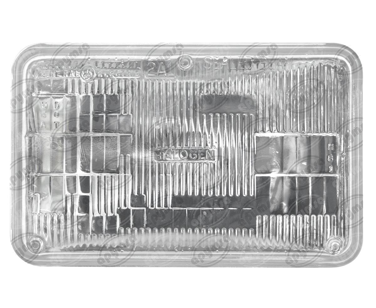 UNIDAD HALOGENO 12V SELLADA RECTANGULAR GE H 4656
