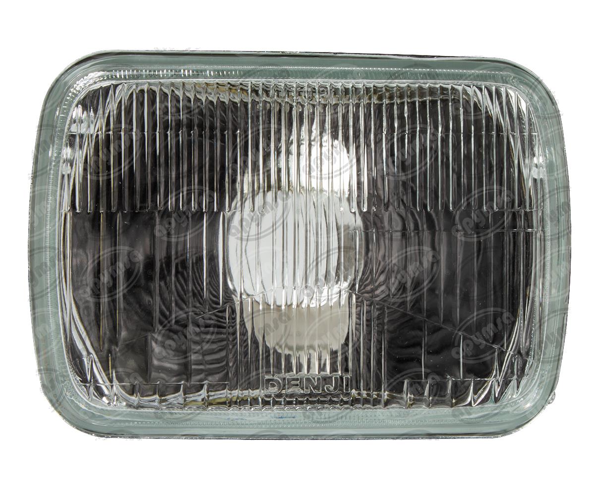 UNIDAD FOCO CAMBIABLE 12V 24V HALOGENO RECTANGULAR IMPORTADO H 6054