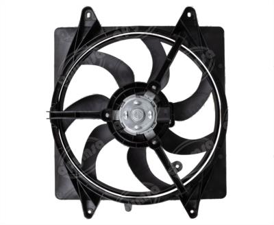 MOTOVENTILADOR RADIADOR COMPLETO 12V GOL SAVEIRO CROSSFOX SIN A/A QBH ...