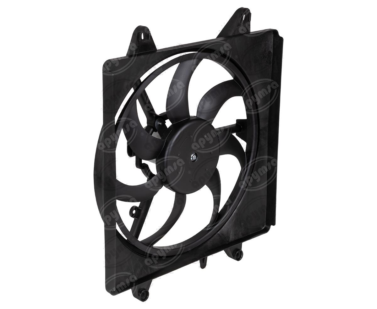 MOTOVENTILADOR RADIADOR COMPLETO 12V GOL SAVEIRO CROSSFOX SIN A/A QBH ...