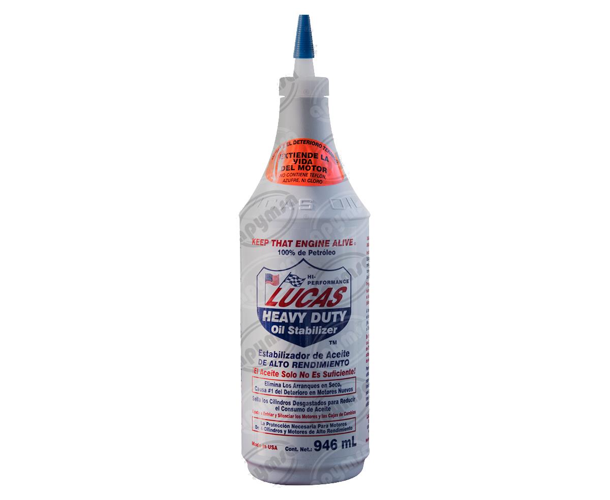 LUBRICANTE ESTABILIZADOR DE ACEITE 946ML H/D ALTO RENDIMIENTO 946 ML LUCAS 30001