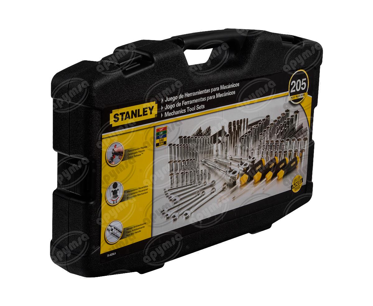 JUEGO DE HERRAMIENTA 205 PIEZAS STANLEY 70 629