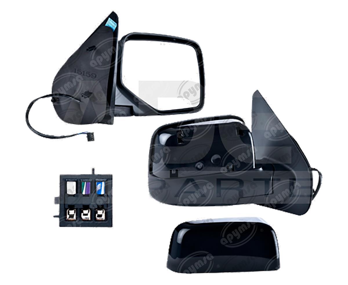 ESPEJO LATERAL DERECHO FORD ECOSPORT 04 10 ELECTRICO LISO CORRUGADO ...